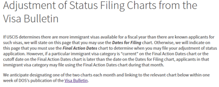 Child Status Protection Act: Chart B to Finally Help Age-Outs - Mona ...
